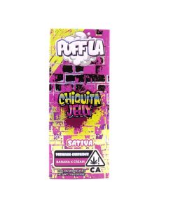 Puff La disposable 2g live resin & liquid diamonds THC vape carts